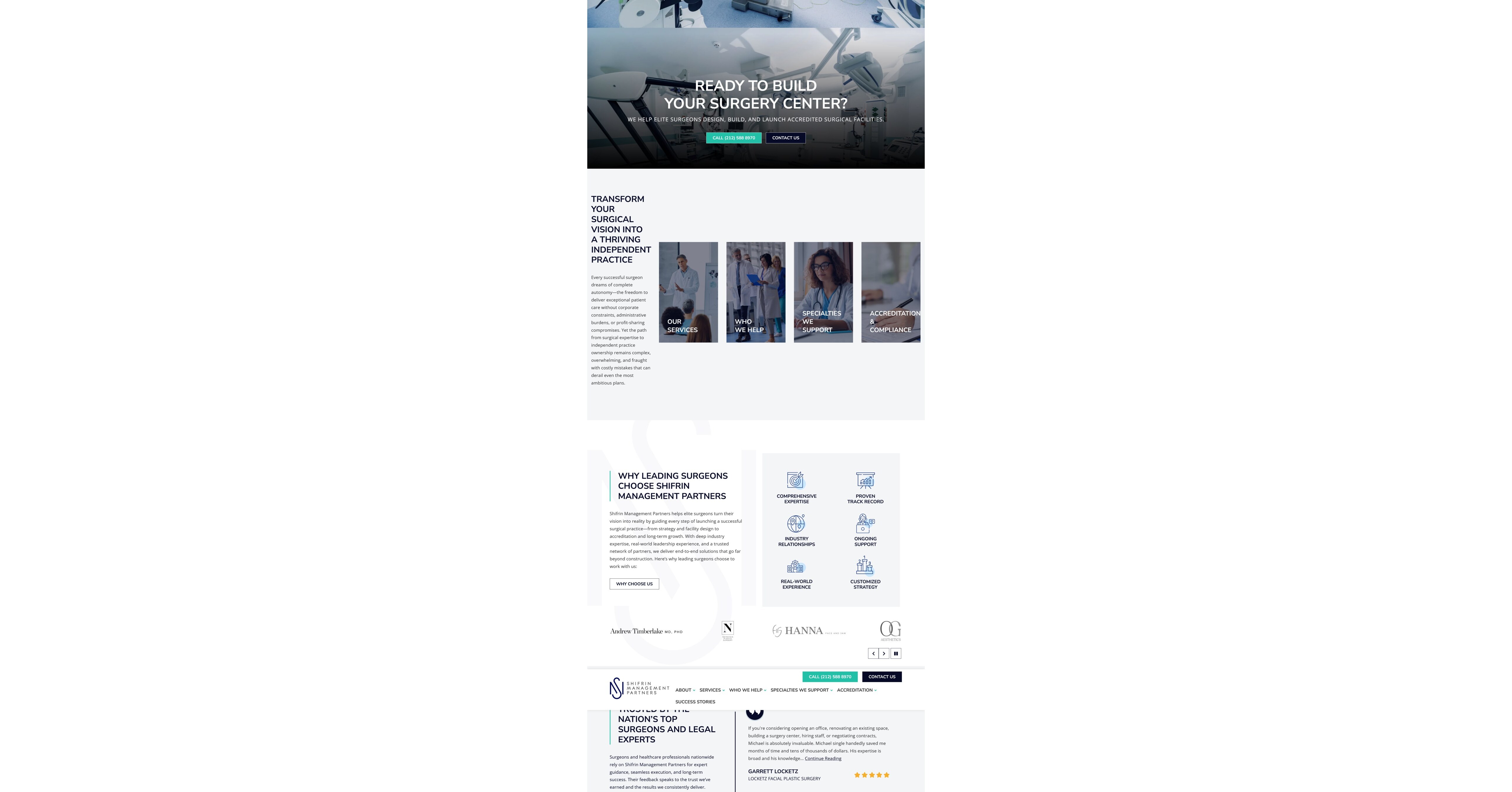 New York Healthcare Consultant Michael Shifrin Launches BuildYourOR.com ...