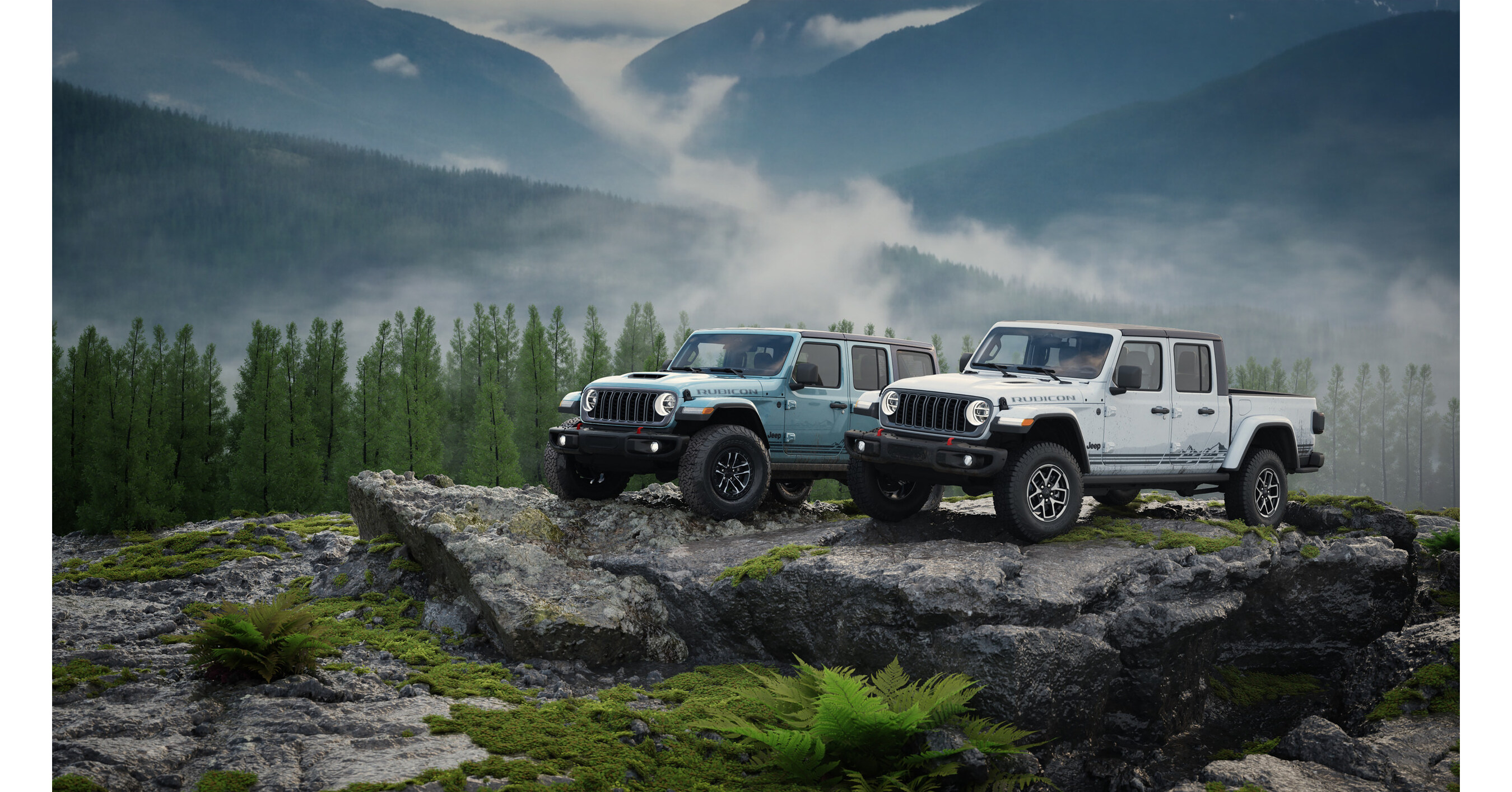 You're My Boy, Blue! Jeep® Wrangler Rockslide Infuses Bold Color Into ...