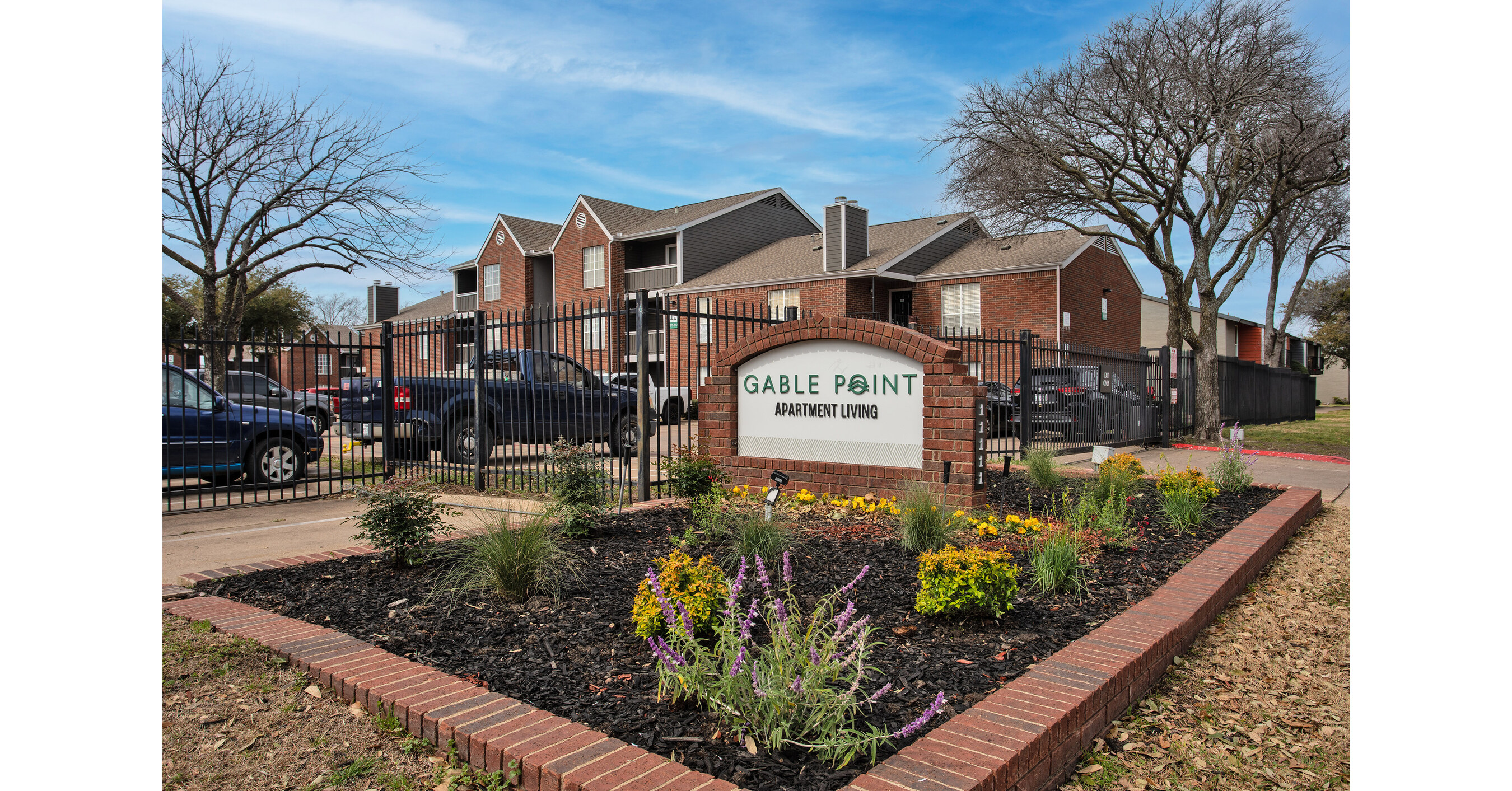 The acquisition of Creekstone and Gable Point, a 374-unit multifamily ...