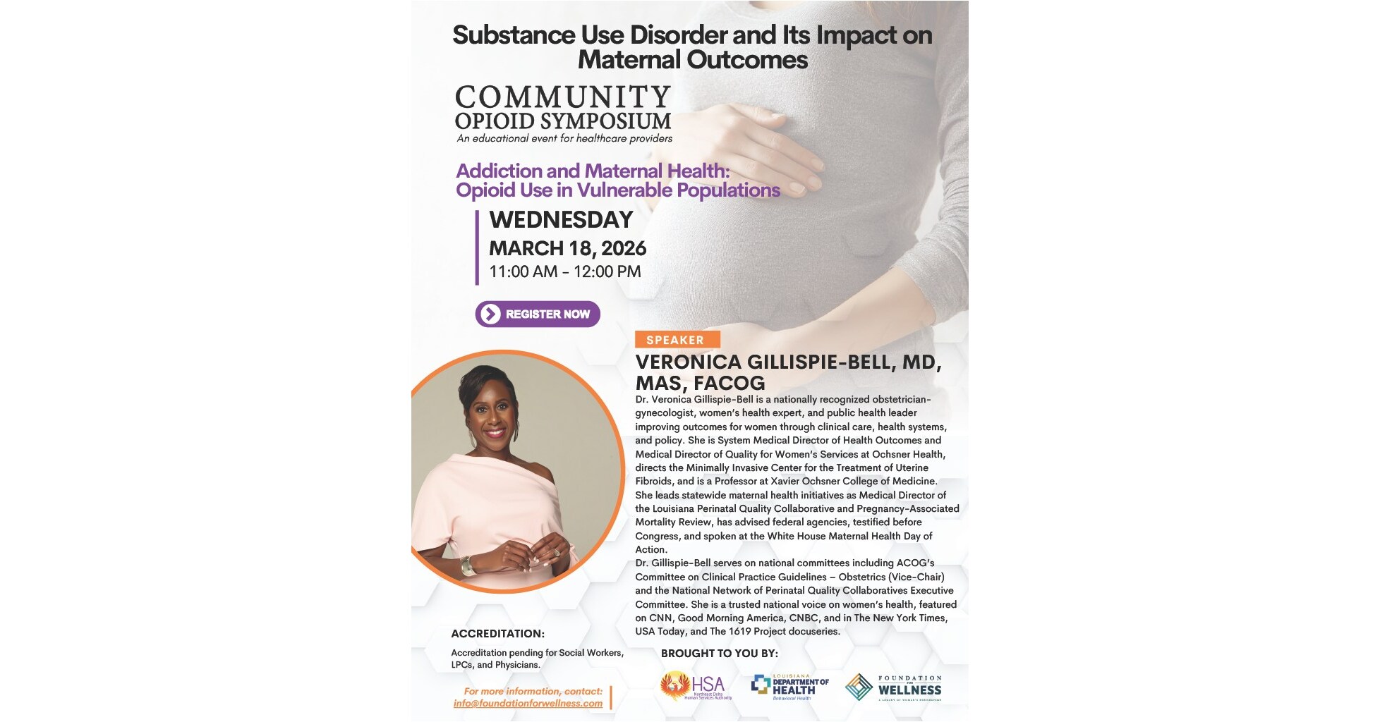 NEDHSA Announces Virtual Opioid Education Series Addressing Maternal ...