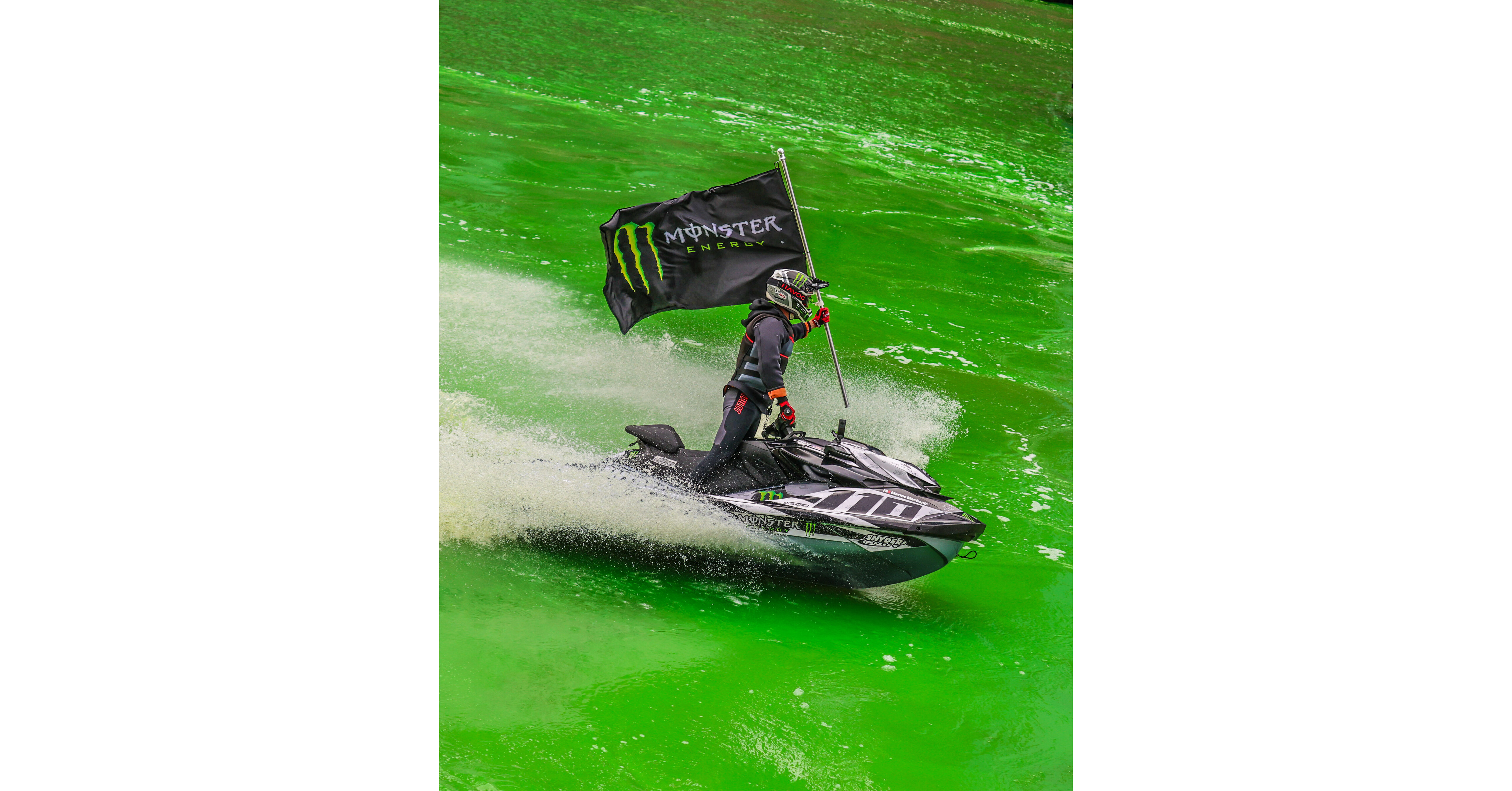 Monster Energy Flips Chicago River Green for St. Patrick's with ...