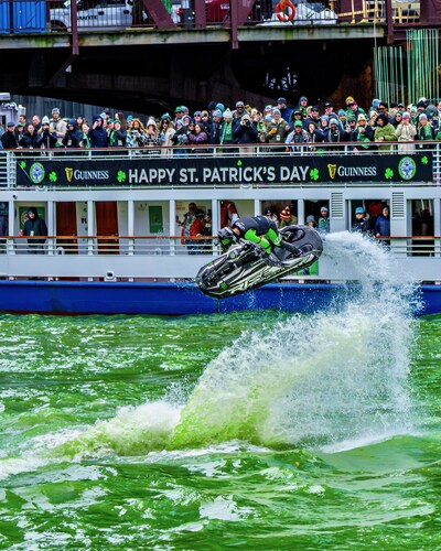 Monster Energy Flips Chicago River Green for St. Patrick's with ...