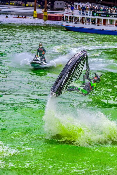 Monster Energy Flips Chicago River Green for St. Patrick's with ...