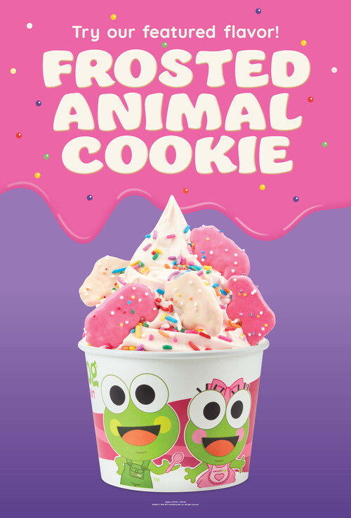 sweetFrog Brings a Taste of Spring with New Frosted Animal Cookie ...