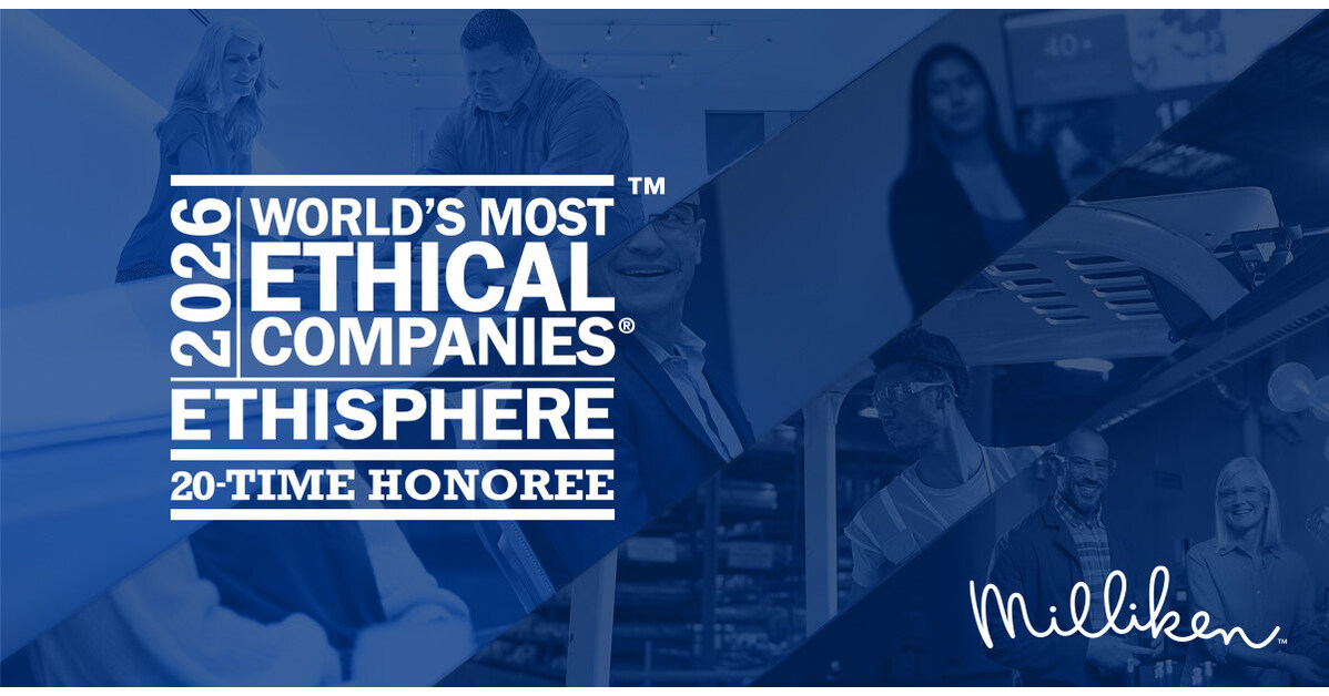 Milliken & Company Named One of the 2026 World's Most Ethical Companies®