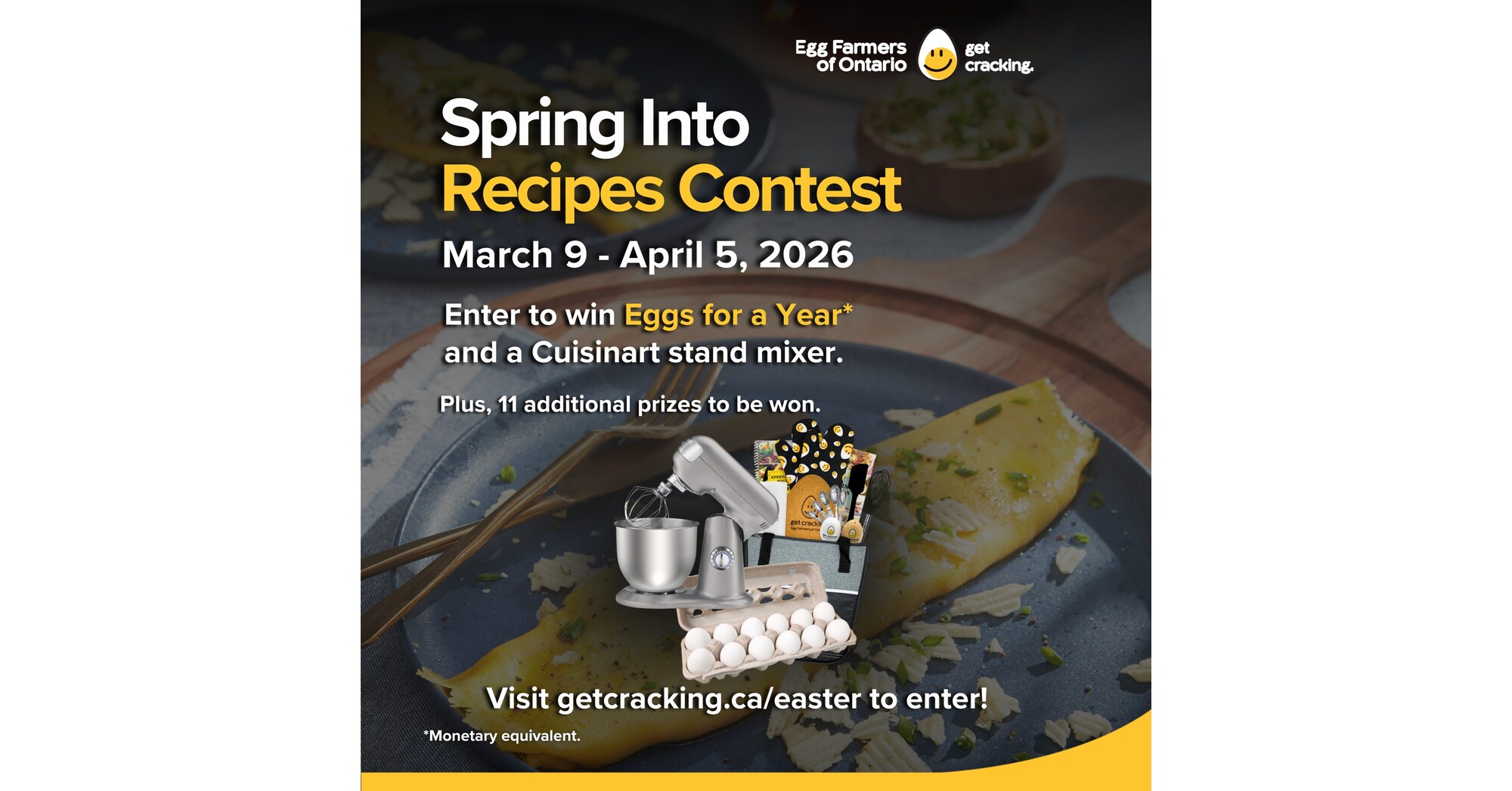 Showcase your culinary skills with the Spring into Recipes contest
