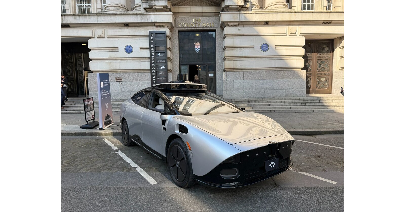 Tensor Debuts World's First Personal Level 4 Robocar in the UK at the ...