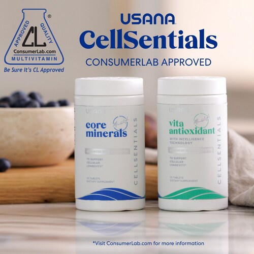 Tested, Trusted, Approved: USANA CellSentials Earns ConsumerLab.com ...