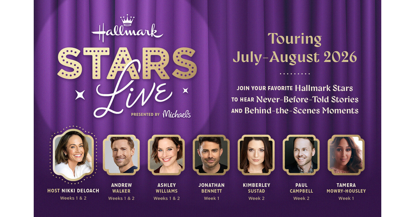 Hallmark Stars Take the Stage in First-Time Multi-City Tour Experience ...
