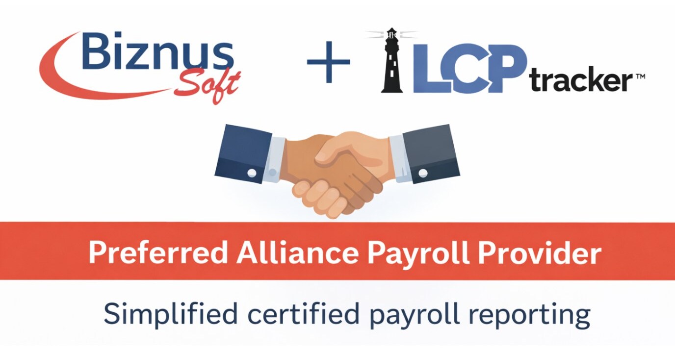 BiznusSoft HR Named Preferred Certified Payroll Software Provider by ...