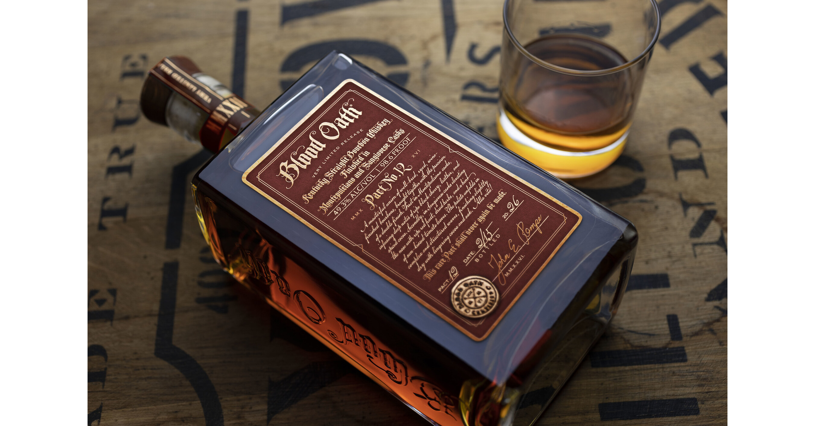 Lux Row Distillers announces the arrival of Blood Oath Pact 12 Kentucky ...