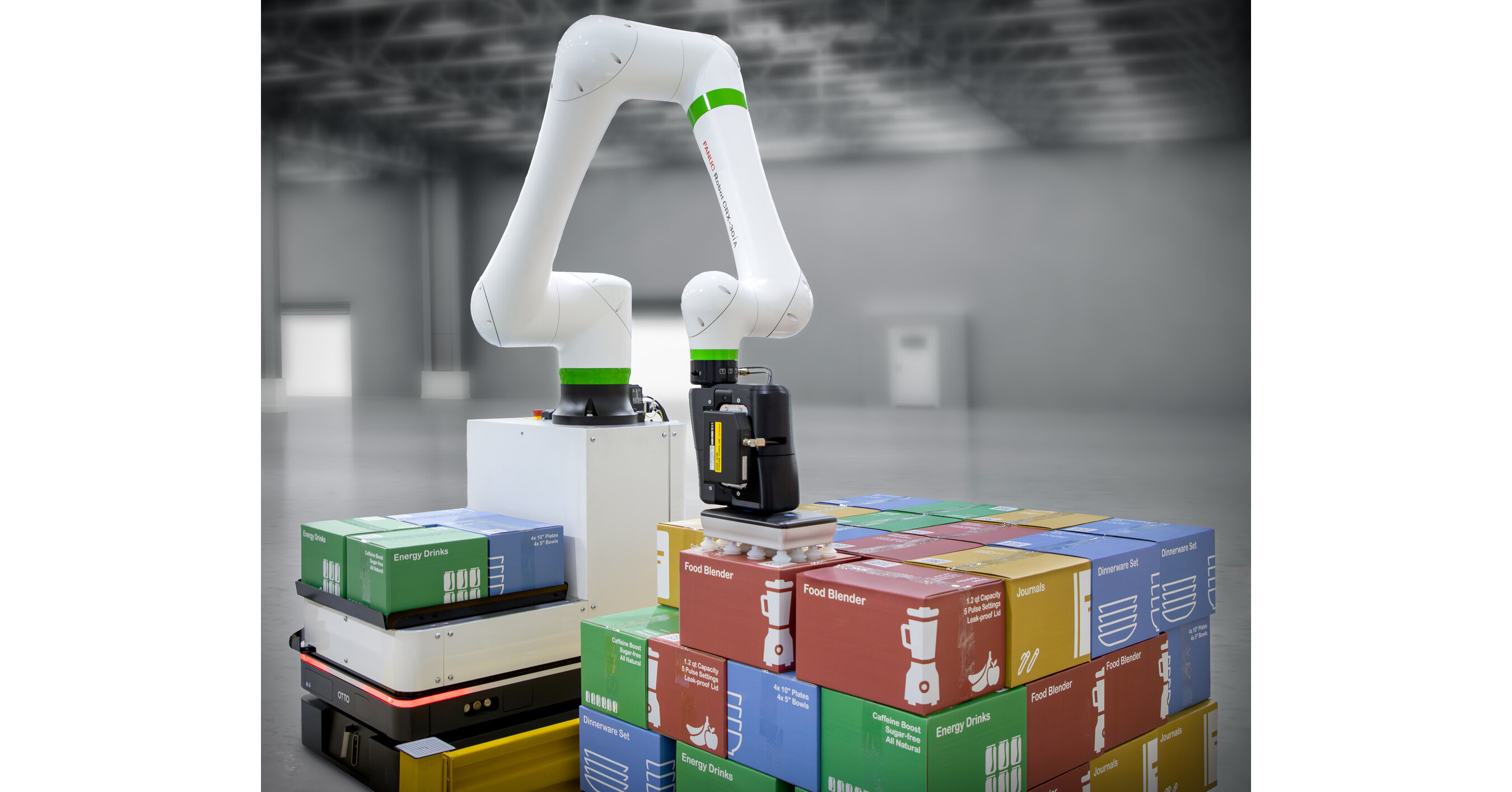 FANUC America Showcases Robotic and AMR Solutions for Warehousing and ...