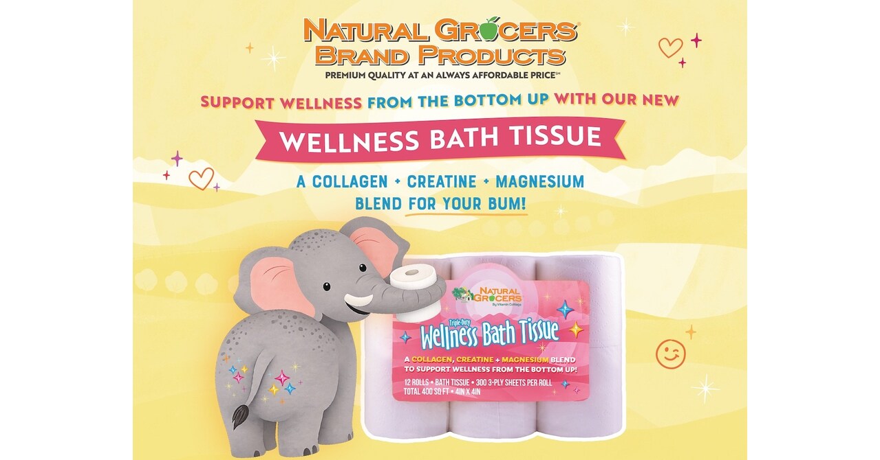 Natural Grocers® Expands Private-Label Line With Wellness Bath Tissue