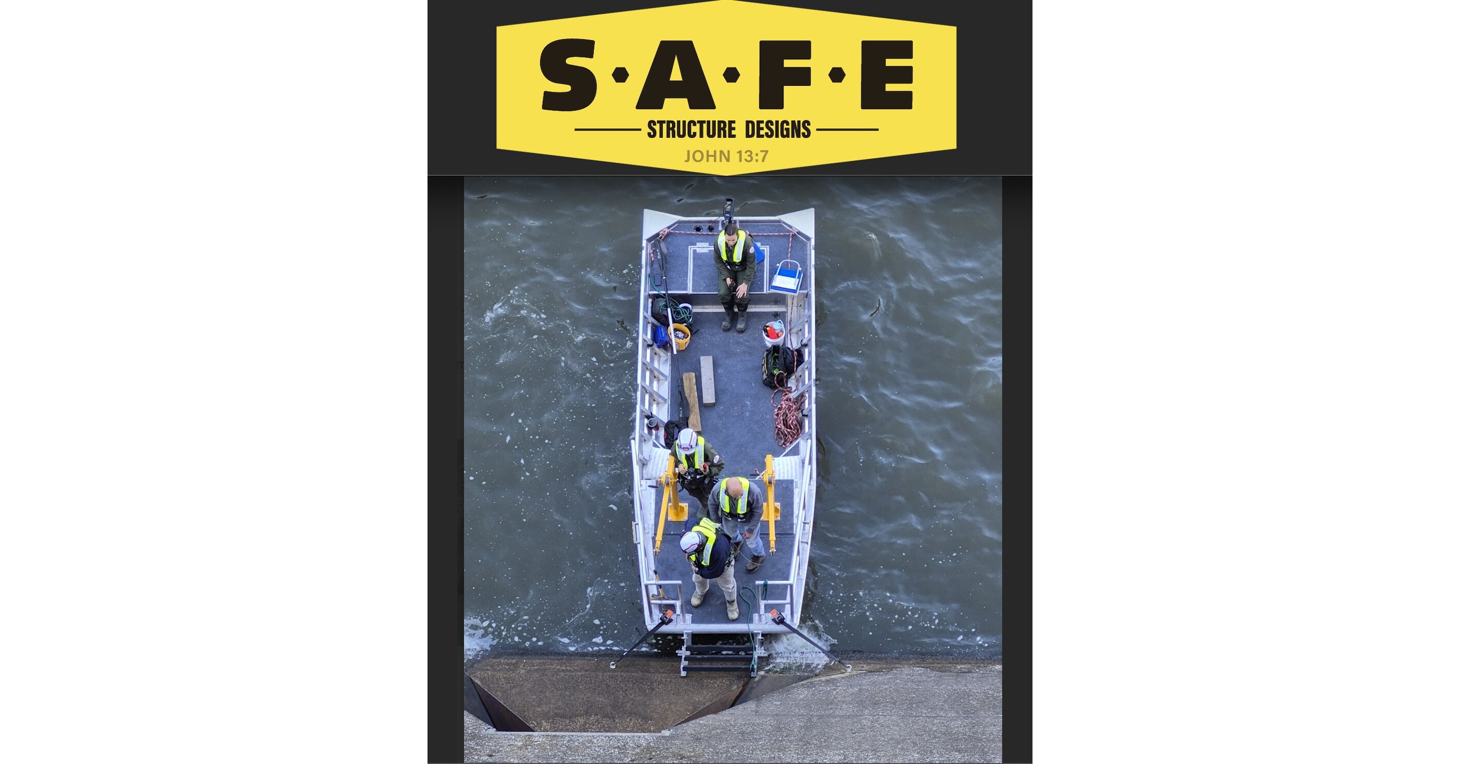 SAFE Structure Designs Engineers Custom Rescue Boat for U.S. Army Corps ...