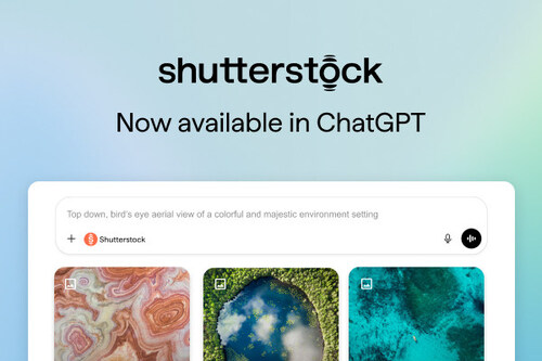 Shutterstock Launches Licensed Content App in ChatGPT, Bringing ...