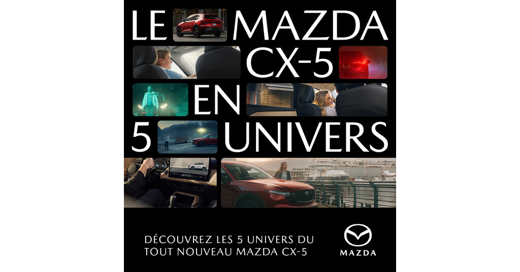 Mazda lance le tout nouveau CX-5 avec une campagne en cinq films de ...