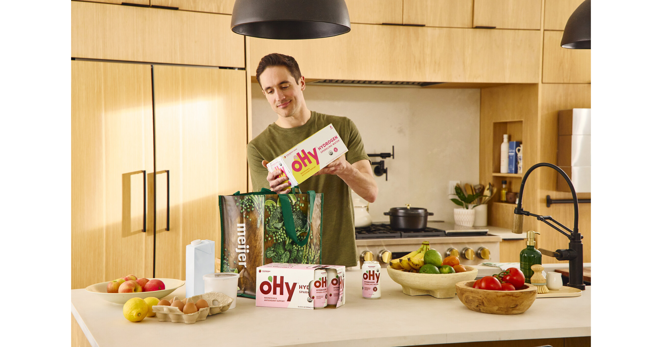 Ready-to-Drink Hydrogen Water Brand oHy Expands in Meijer