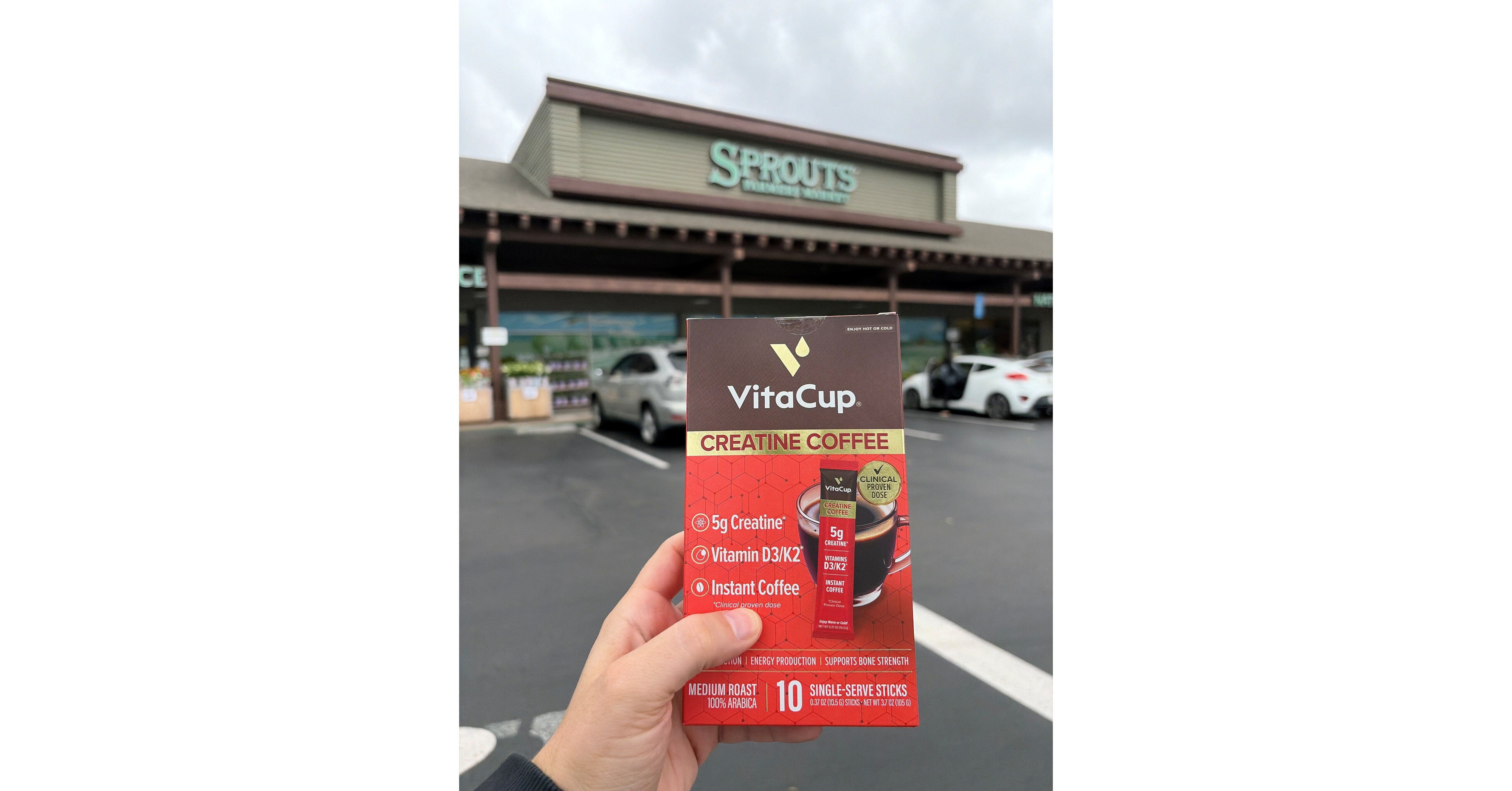 VitaCup Launches First-of-its-Kind Creatine Coffee Stick Packs at ...