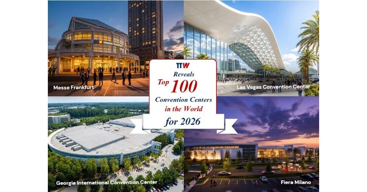 TTW Reveals Top 100 Convention Centers in the World for 2026