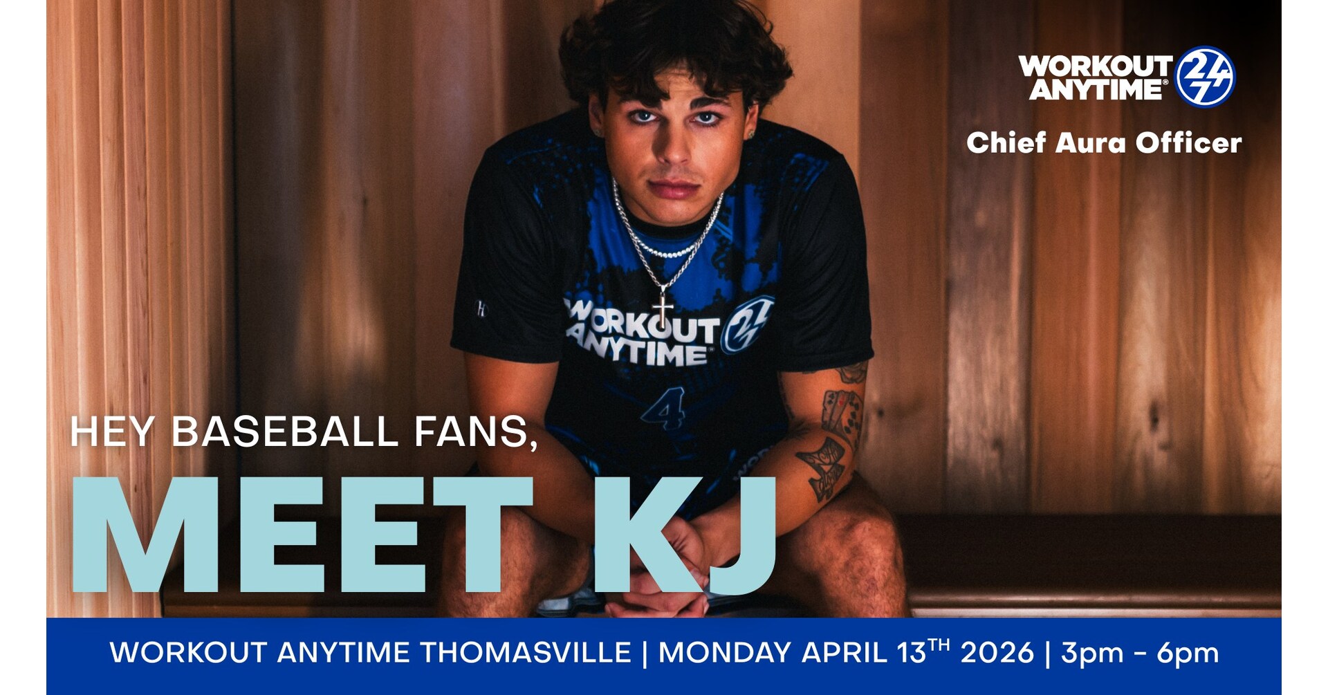Workout Anytime and Savannah Baseball Star Kyle "KJ" Jackson Host Meet ...