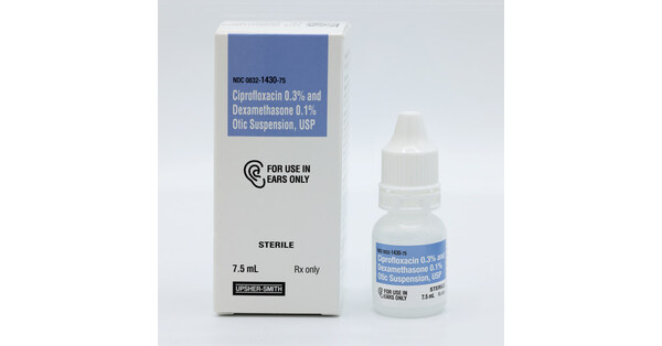 UPSHER-SMITH LAUNCHES GENERIC VERSION OF CIPRODEX® (CIPROFLOXACIN 0.3% ...