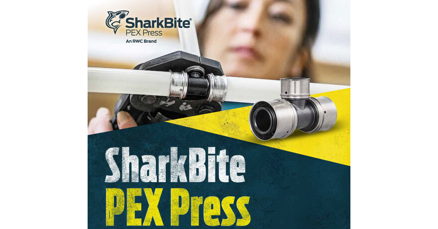 RWC Launches SharkBite PEX Press Fittings