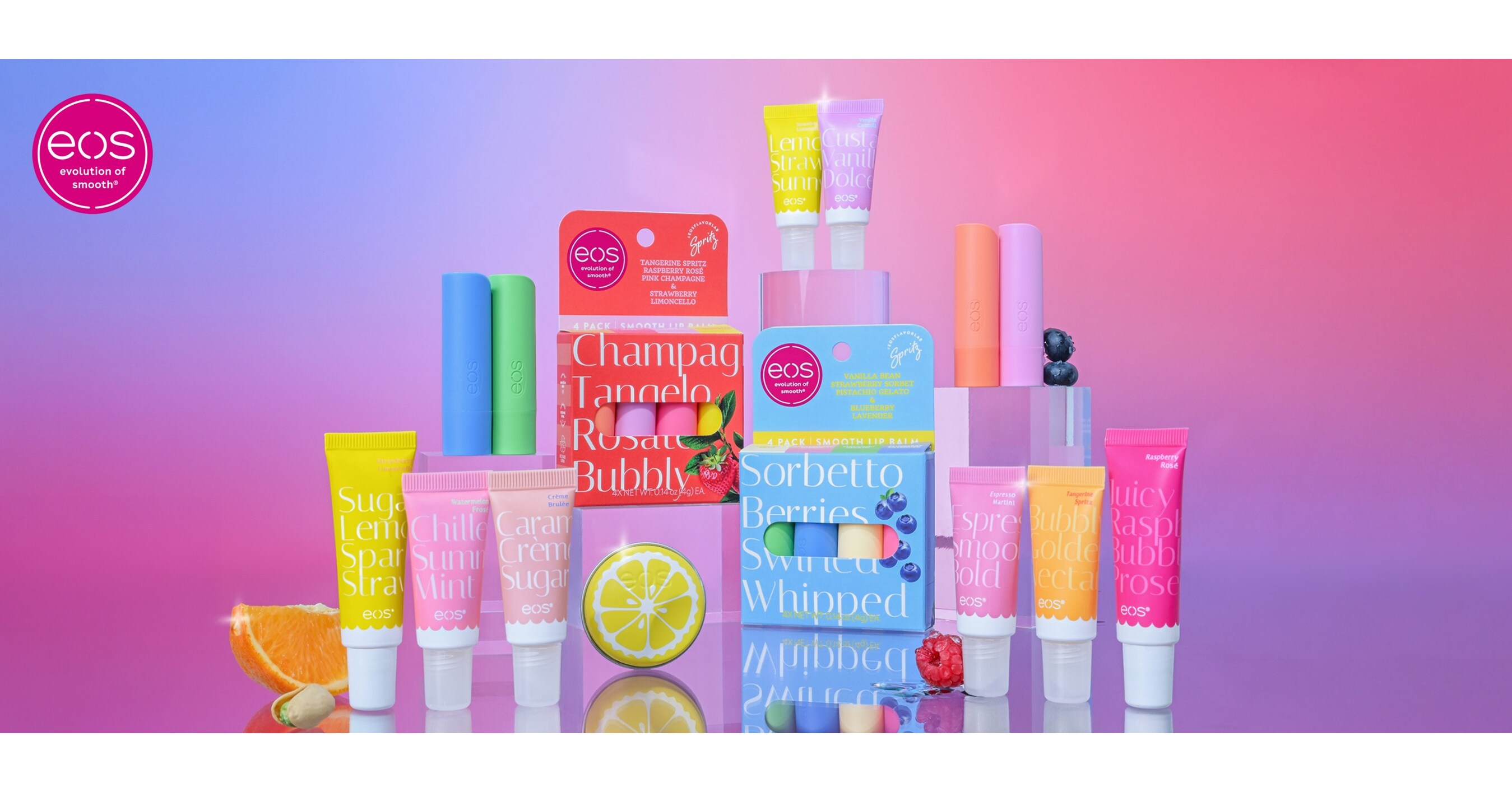 EOS SERVES UP A TASTE OF EURO SUMMER WITH #EOSFLAVORLAB SPRITZ COLLECTION