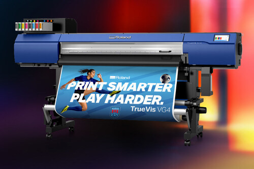 Roland DG Unveils the New TrueVis VG4 Series with TR3 Inks, Delivering ...