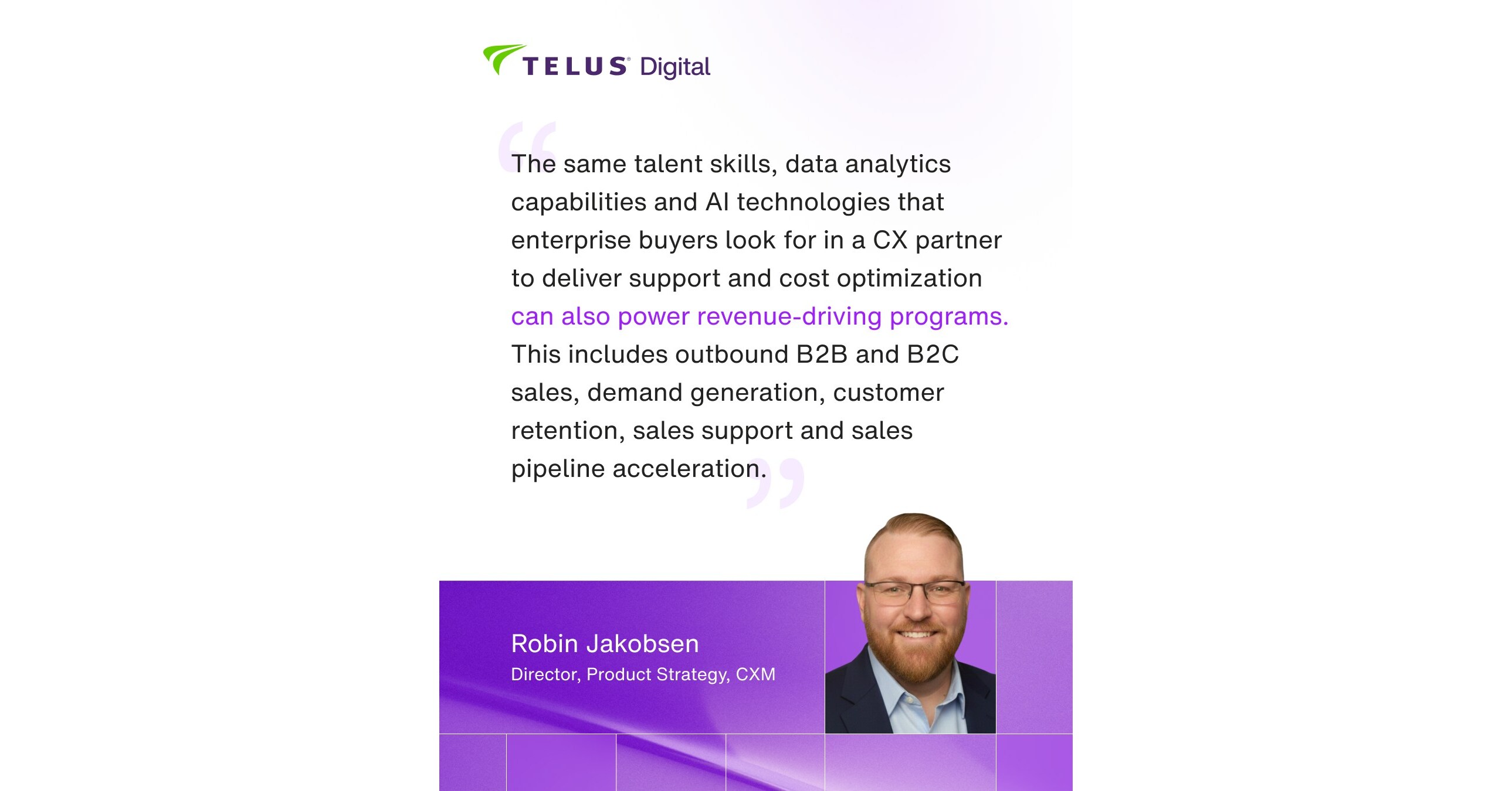 TELUS Digital: Research Shows Enterprises Are Leaving Significant ...