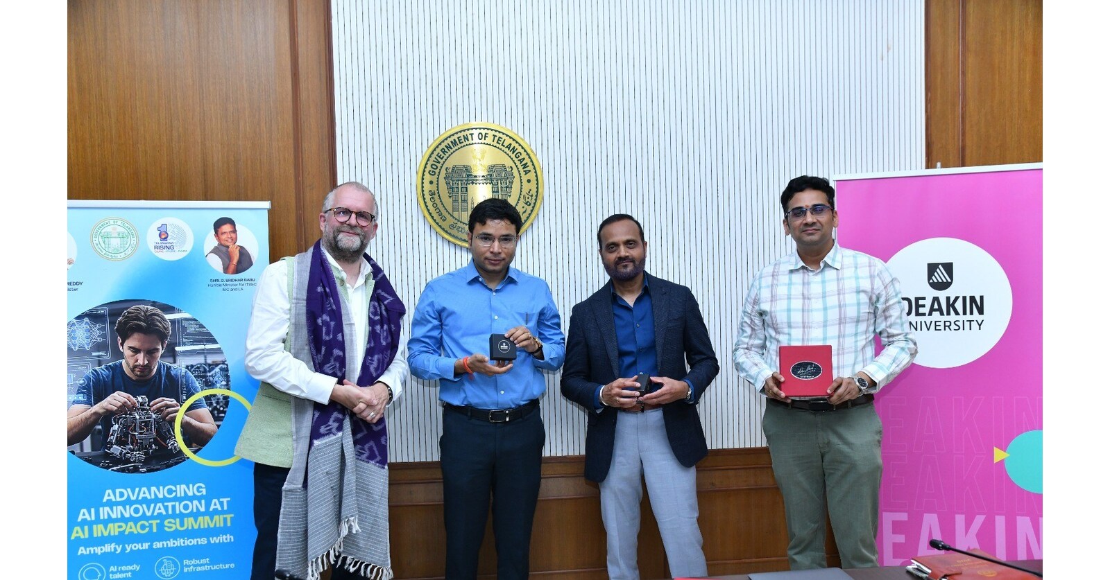 Deakin University and Aikam (Telangana AI Innovation Hub) Sign ...