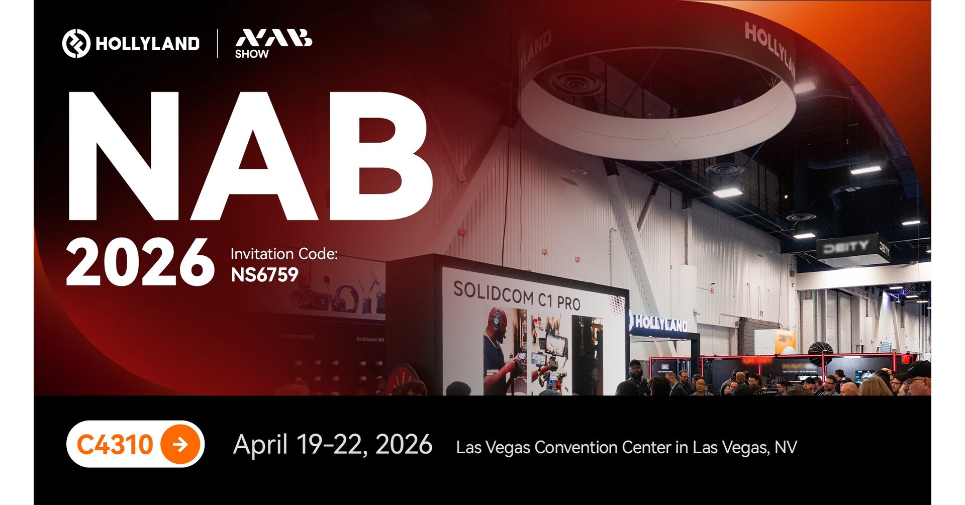 Hollyland to Showcase New Imaging and Audio Innovations at NAB 2026