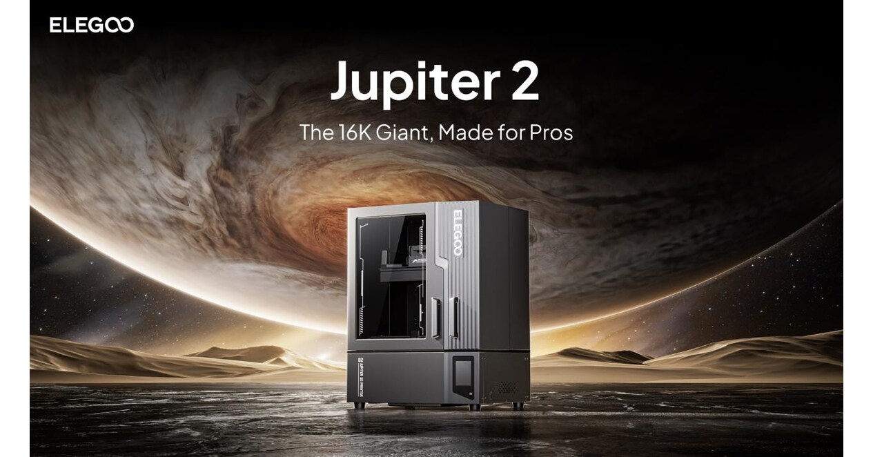ELEGOO Launches Large-Format Resin Printer Jupiter 2, Setting New ...