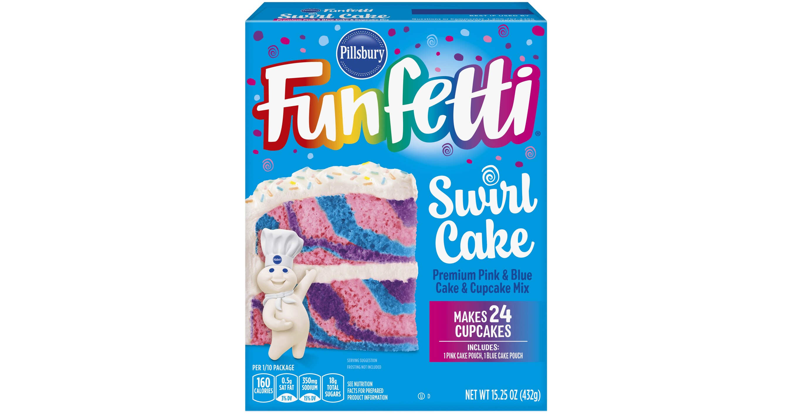 Pillsbury™ Funfetti® Unveils a Colorful New Creation: Pink, Blue ...