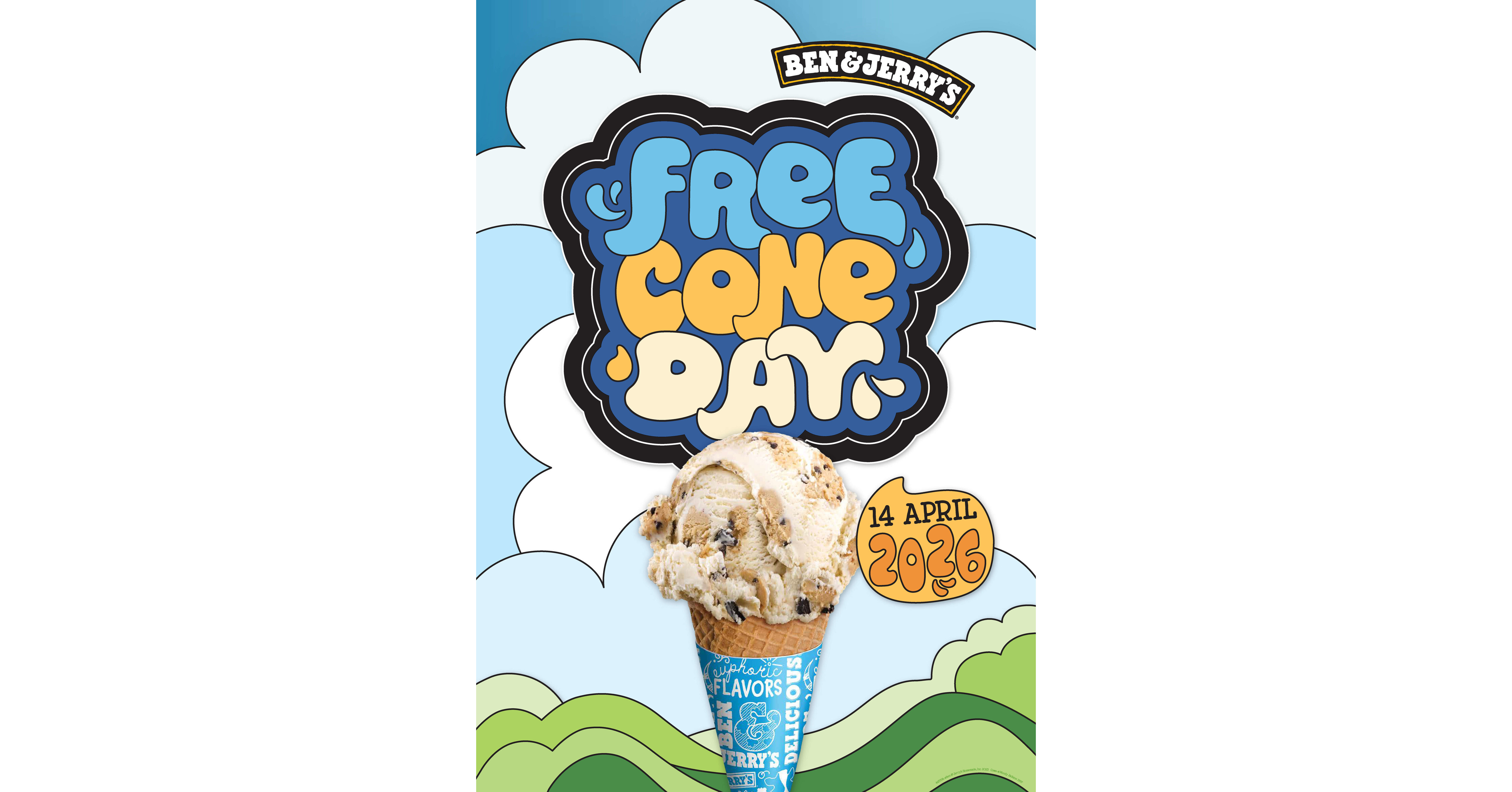 Today is Ben & Jerry's Free Cone Day!