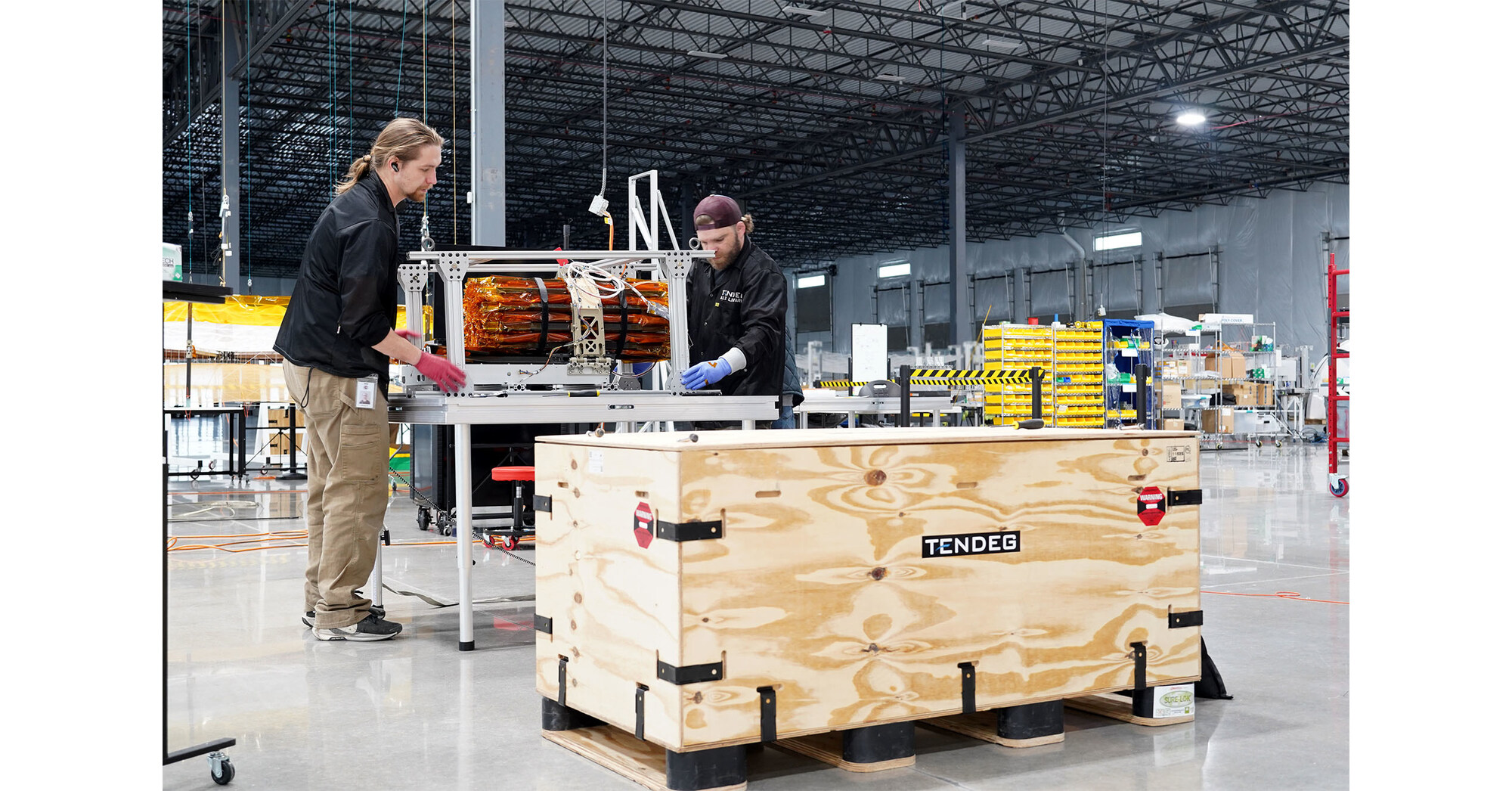 Tendeg Delivers First Antenna from New Industrial Production Facility ...