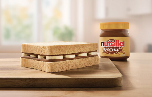 THE WAIT IS OVER: INTRODUCING NUTELLA® PEANUT, THE BRAND'S FIRST NEW ...