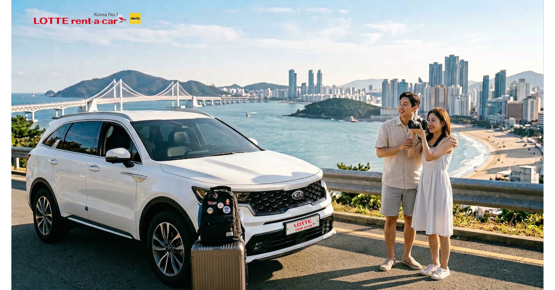 LOTTE rent-a-car, Korea's No.1 Brand, Proposes Busan Road Trip Routes ...