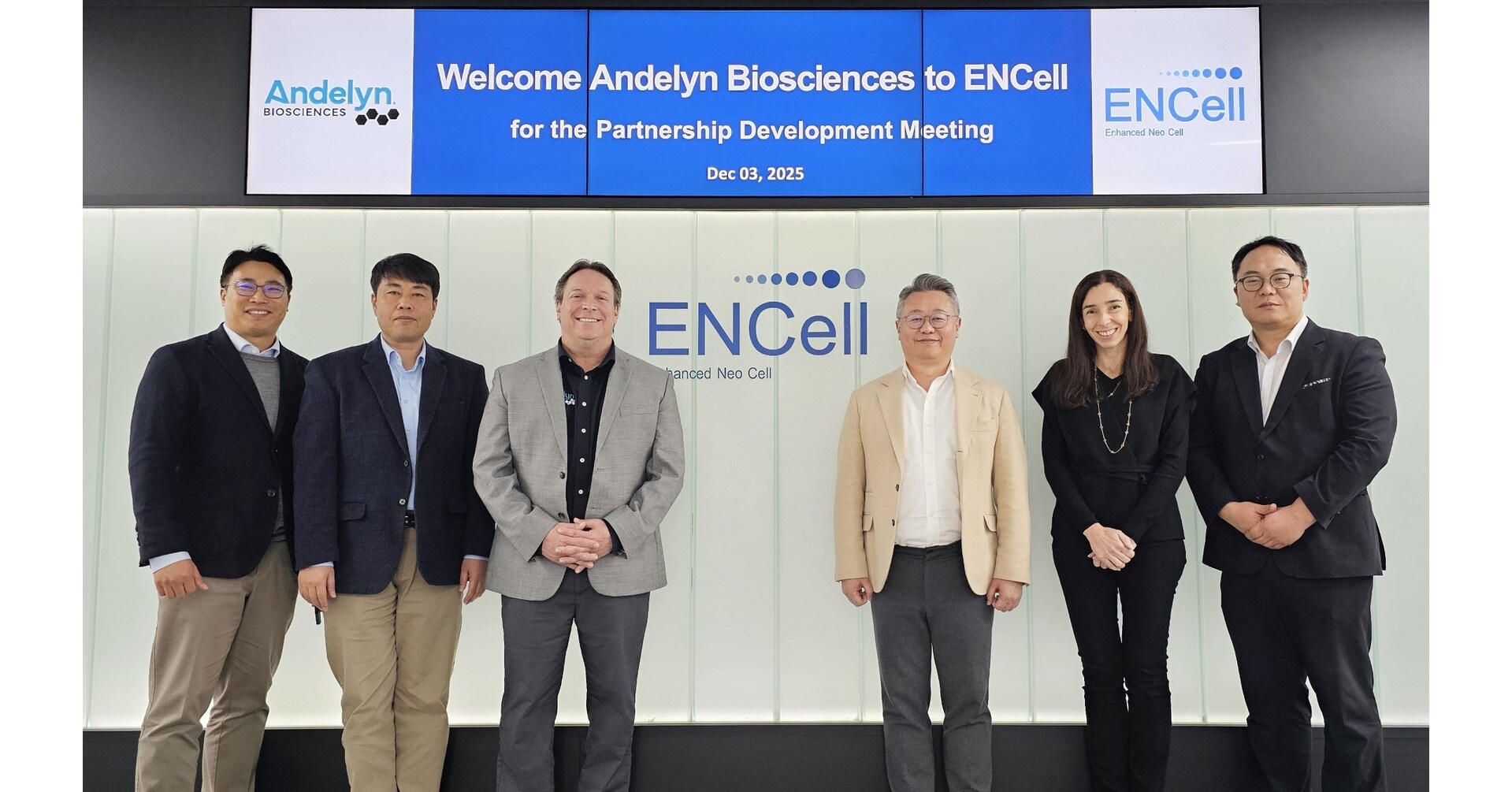 Andelyn Biosciences and ENCell Co., Ltd Announce Strategic Partnership ...