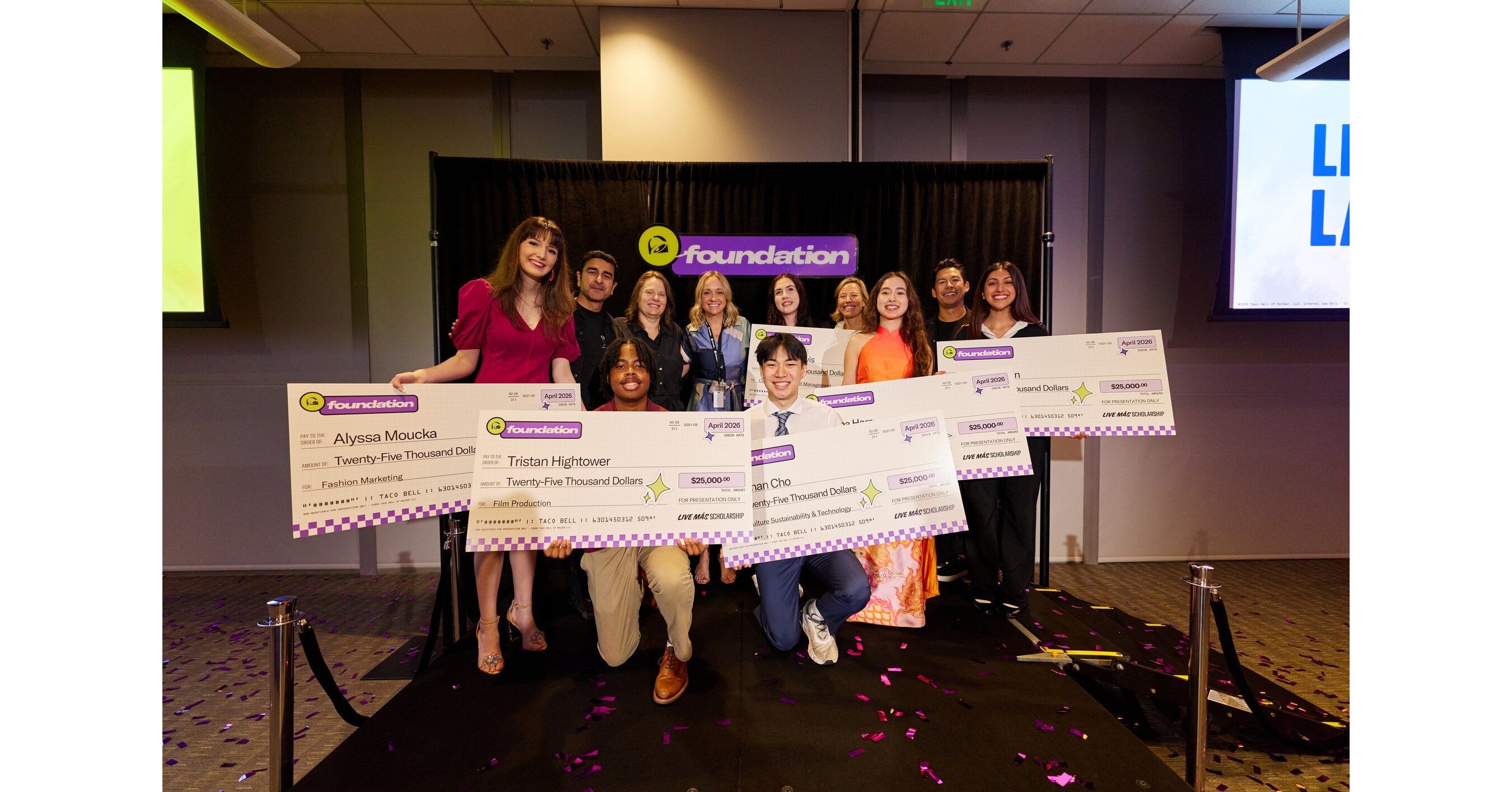 TACO BELL FOUNDATION IGNITES NEXT ERA OF LIVE MÁS SCHOLARSHIP WITH $14 ...