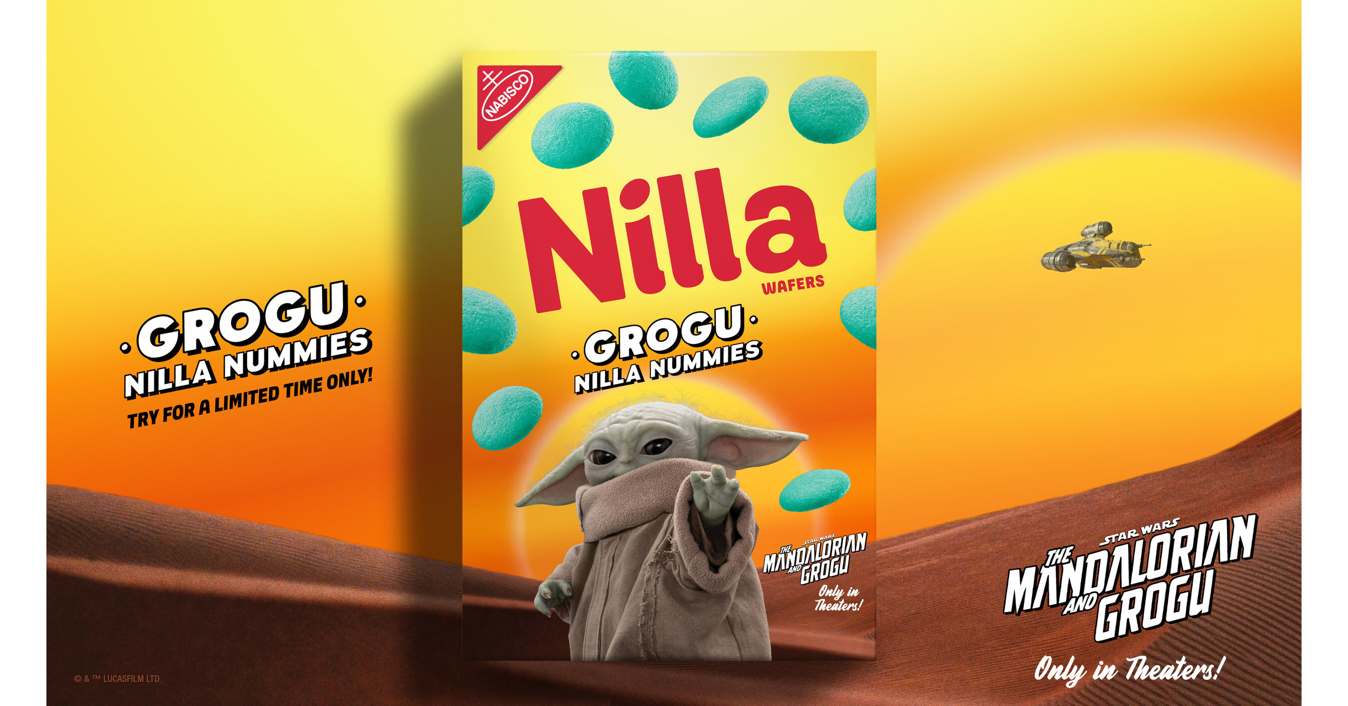 Nilla Wafers to Release Special-Edition Cookie with Grogu Nilla Nummies