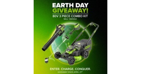 Greenworks Powers Earth Month 2026 with Opportunities to Win Its Next ...