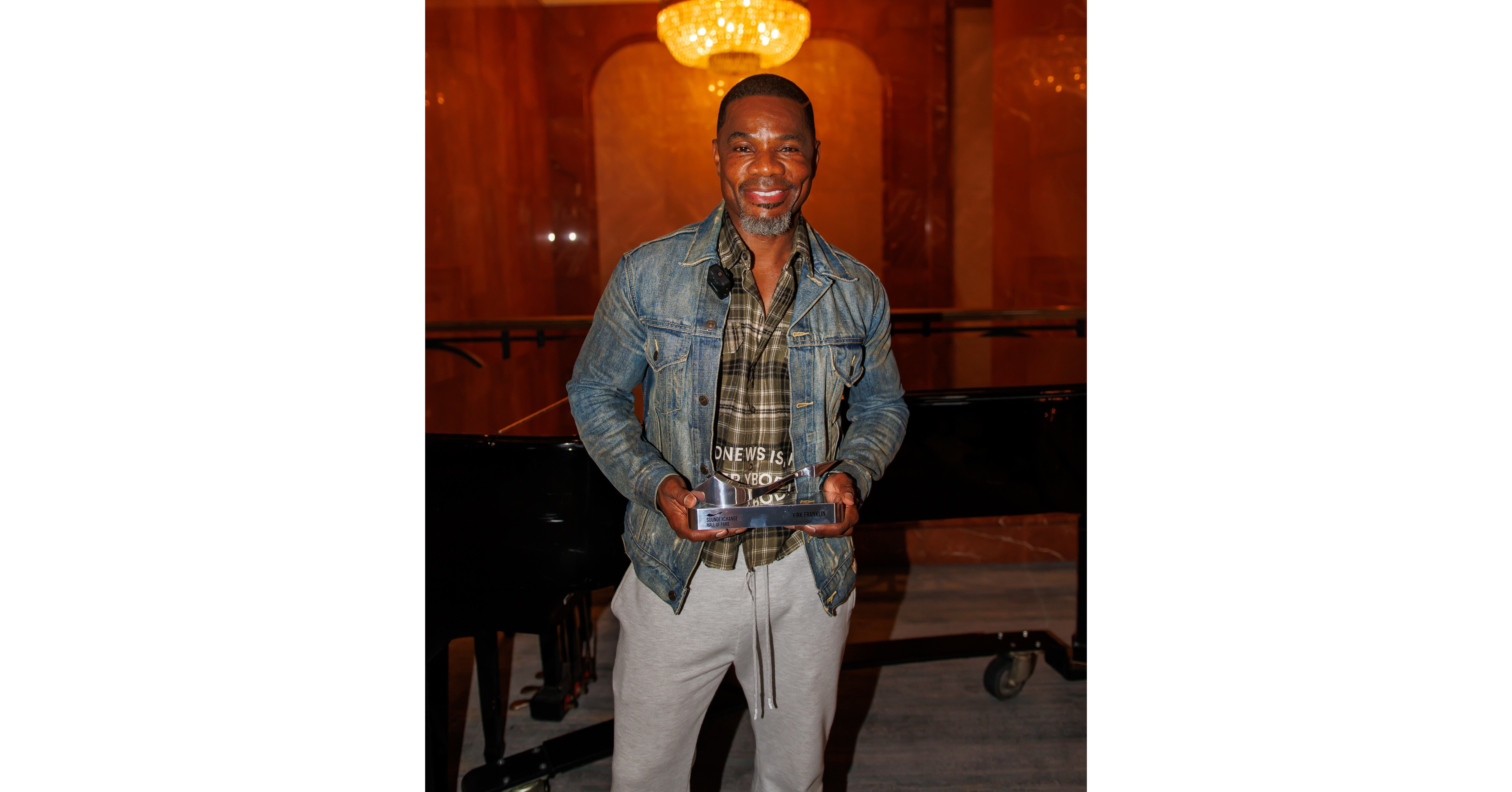 KIRK FRANKLIN HONORED WITH SOUNDEXCHANGE HALL OF FAME AWARD