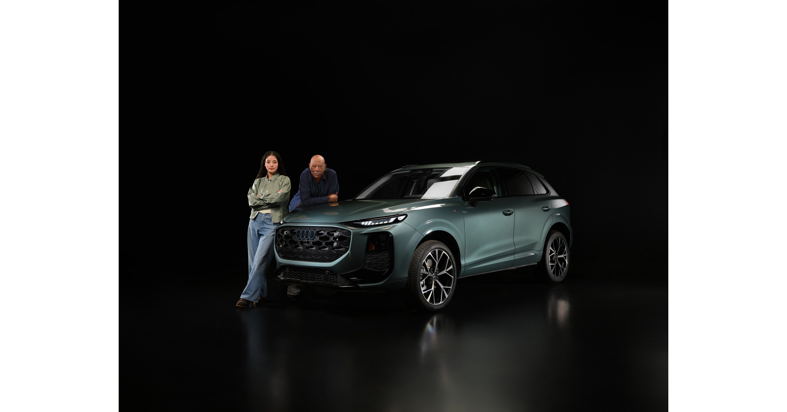 Audi taps Morgan Freeman and Chase Infiniti to launch the all-new Audi ...