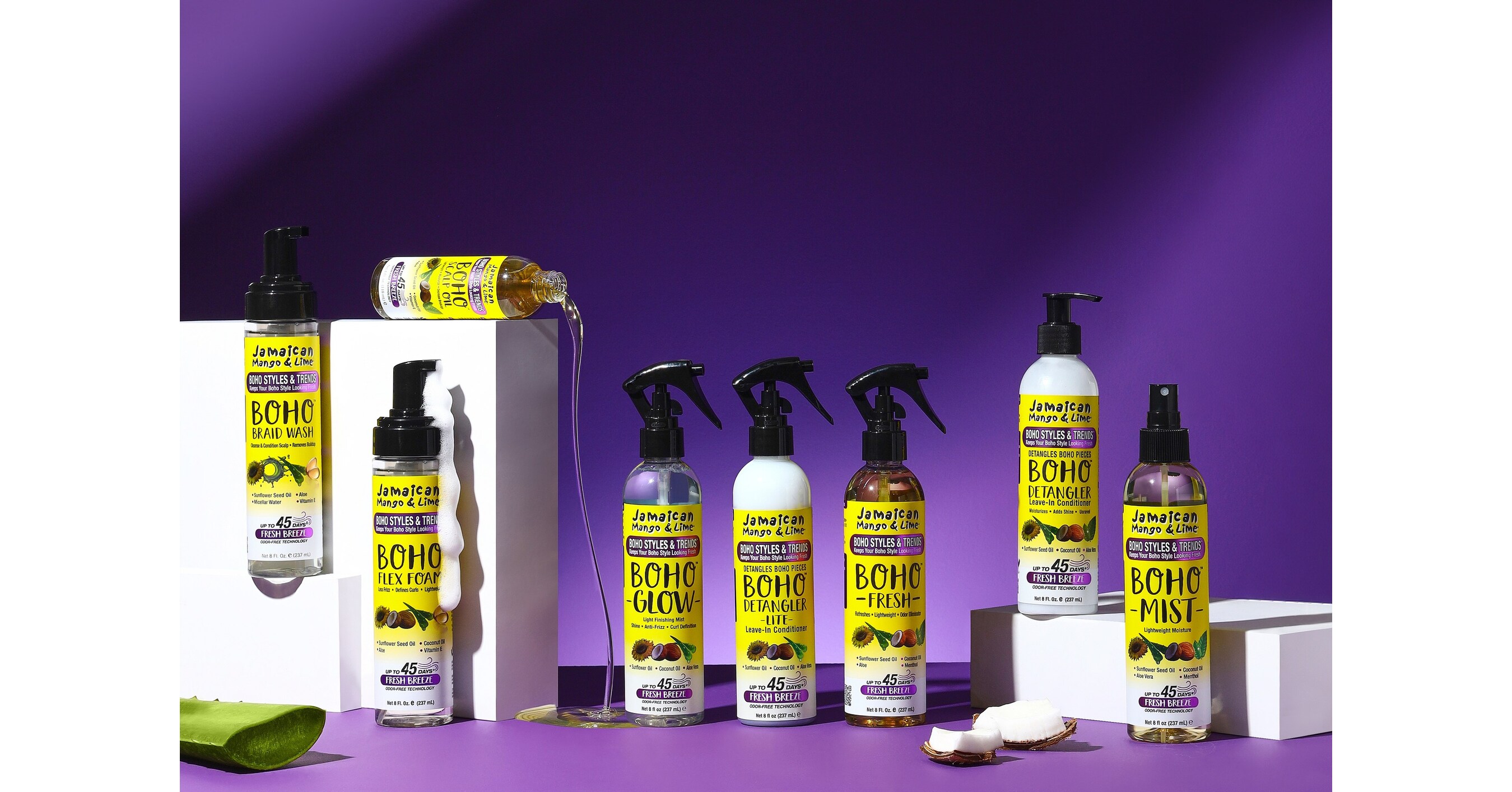 Jamaican Mango & Lime® Launches New Products for the Boho Braid Trend