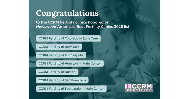 Seven CCRM Fertility Clinics Named to Newsweek's America's Best ...