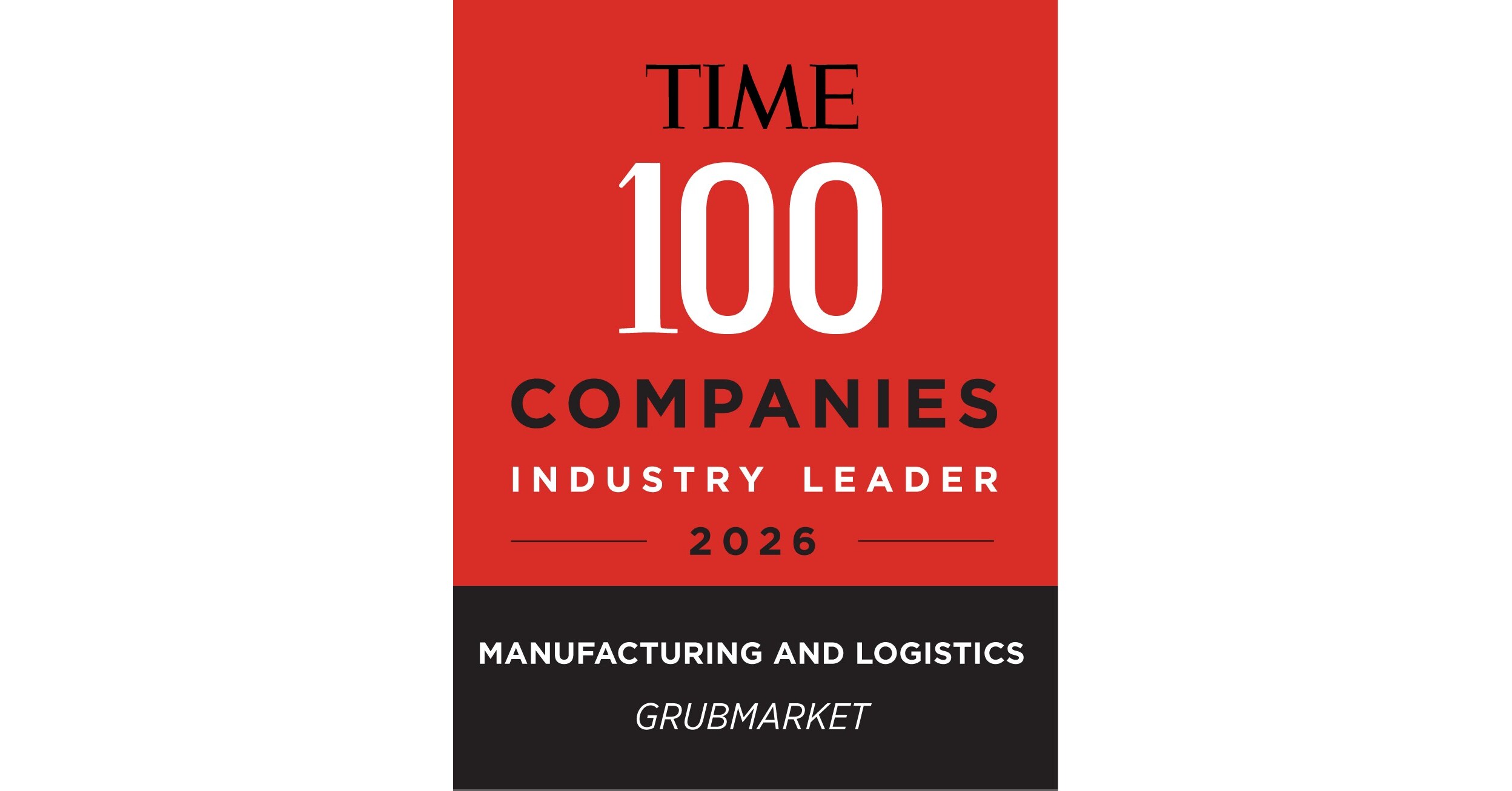 GrubMarket Named to TIME's List of the TIME100 Companies Industry Leaders