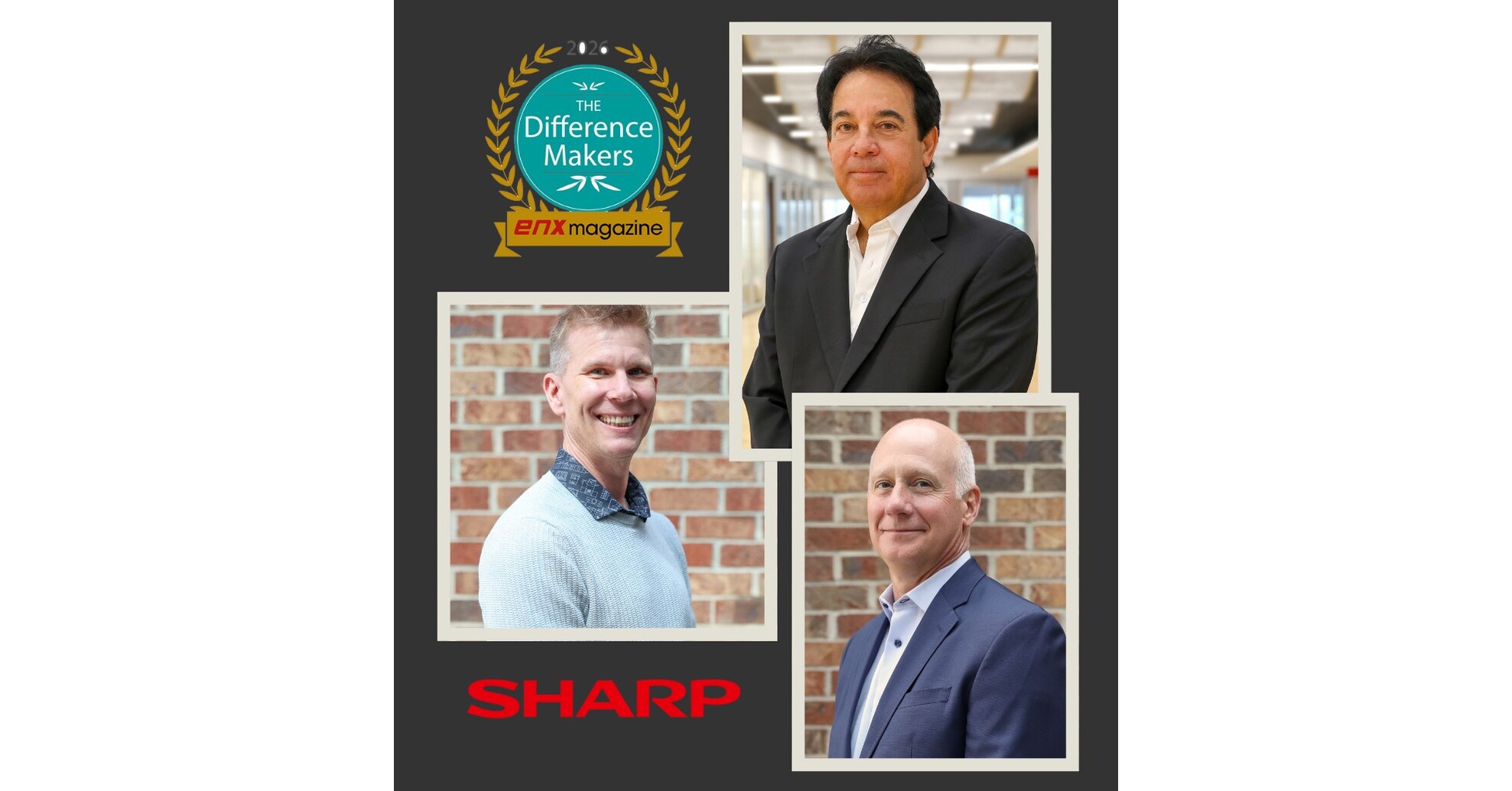 ENX Magazine Honors Sharp's Colin Regina, Chris Johnson and Michael ...
