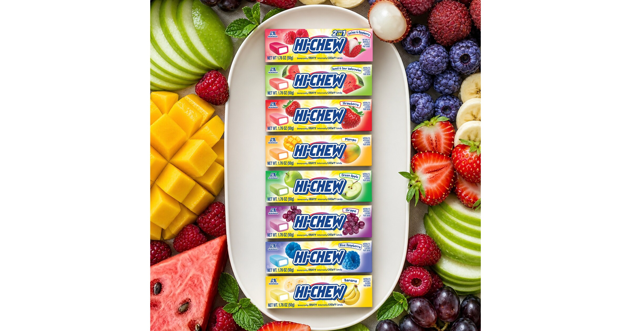 Two Refreshing Flavors, One Bold Chew: HI-CHEW® Debuts New Lychee ...