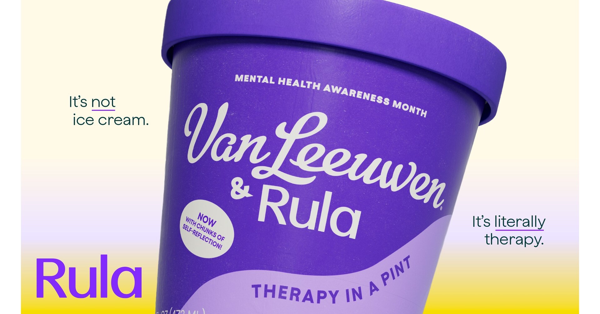 RULA TEAMS UP WITH VAN LEEUWEN TO LAUNCH THE FIRST-EVER "EMPTY" PINT ...