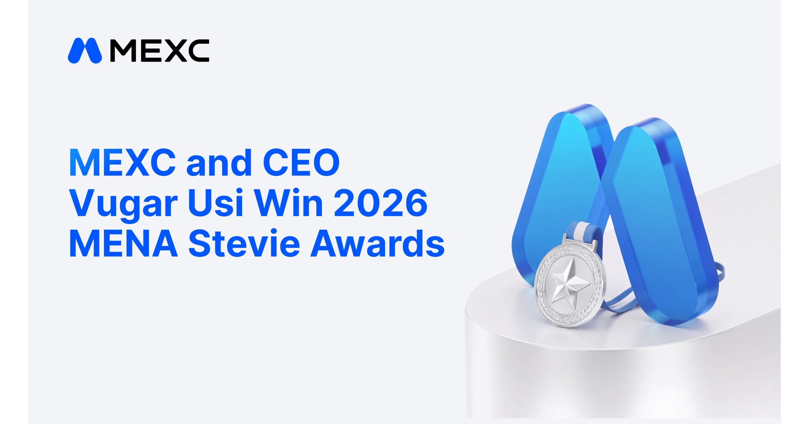MEXC and CEO Vugar Usi Win Four Awards at the 2026 MENA Stevie Awards